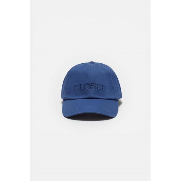 Closed | Accessories | New Closed Mens Logo Cap In Smokey Blue | Poshmark